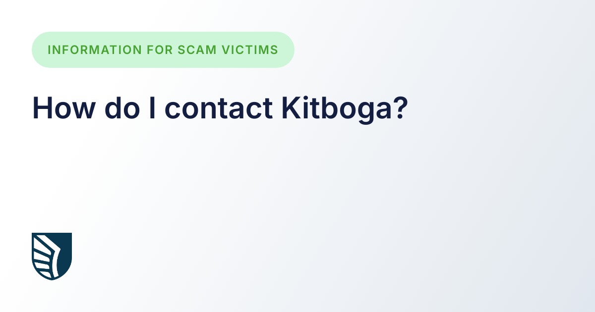How do I contact Kitboga? — Seraph Secure Help Center