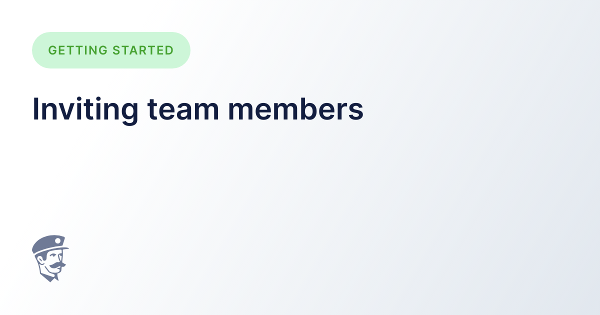 Inviting team members — Fernand Docs