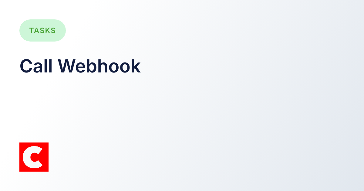 Call Webhook — Chibi Help Center