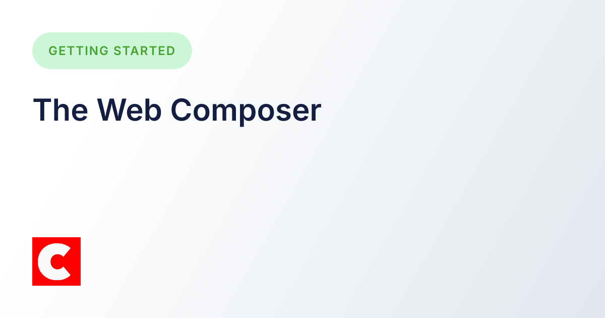 The Web Composer — Chibi Help Center