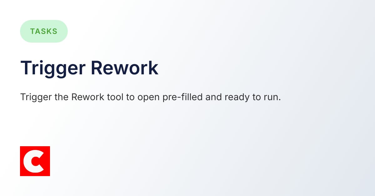 Trigger Rework — Chibi Help Center